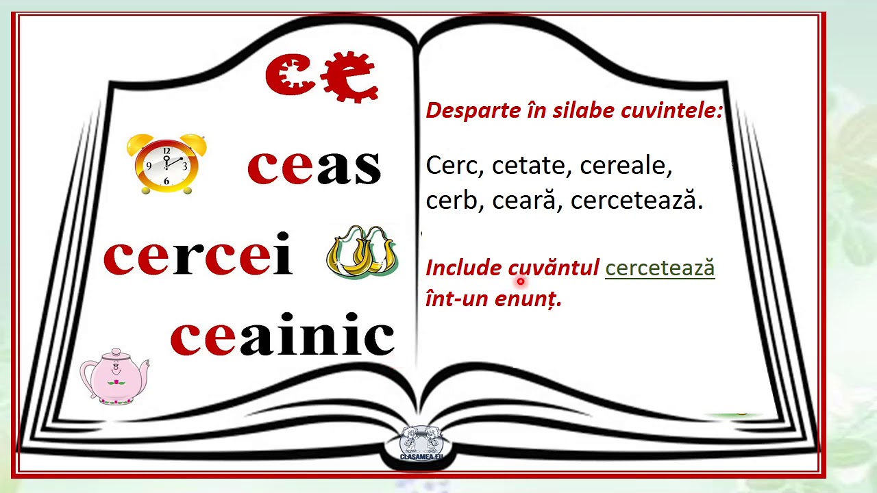 Limba româna cl.1 Grupurile de litere. - YouTube