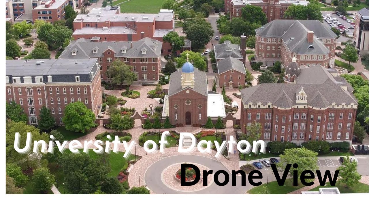 University of Dayton || Drone View - 2021 - YouTube
