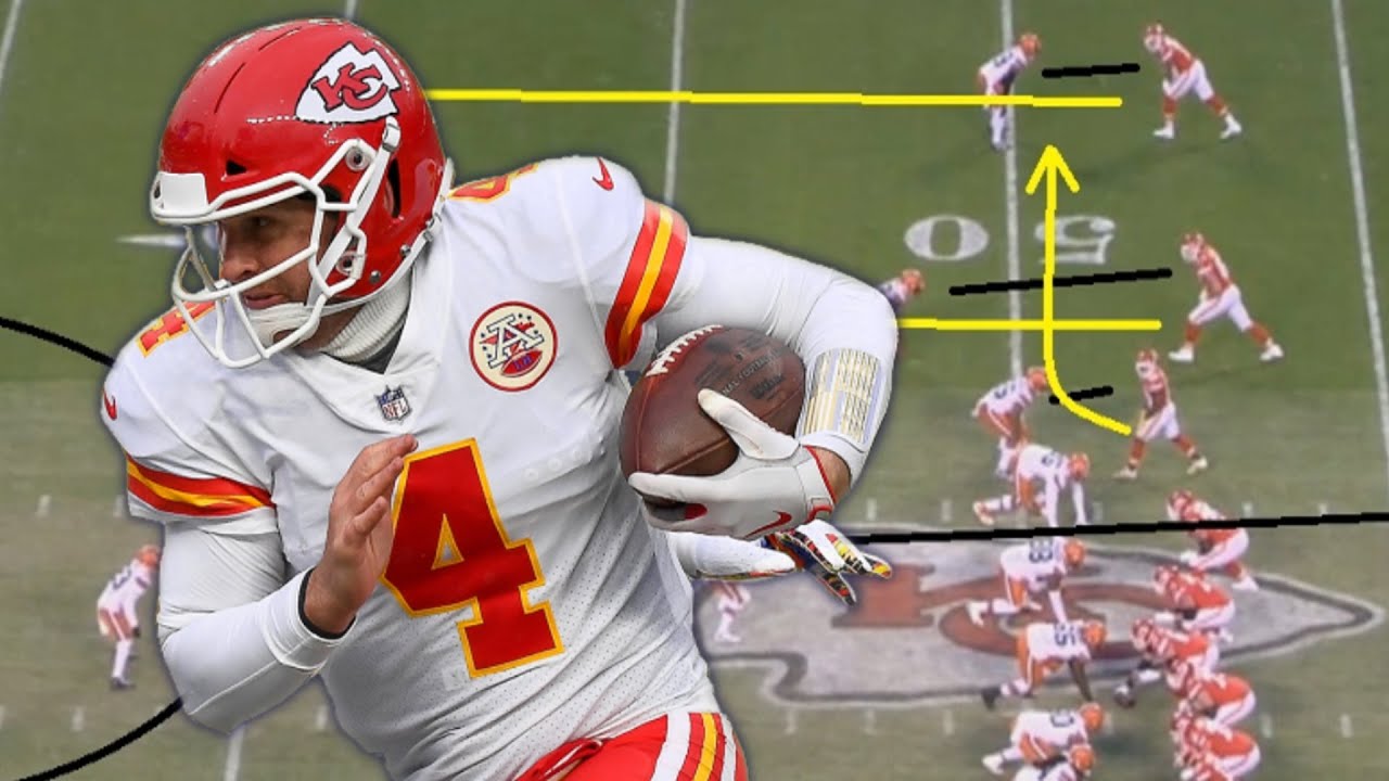 How the Chad Henne 4th down play worked - YouTube