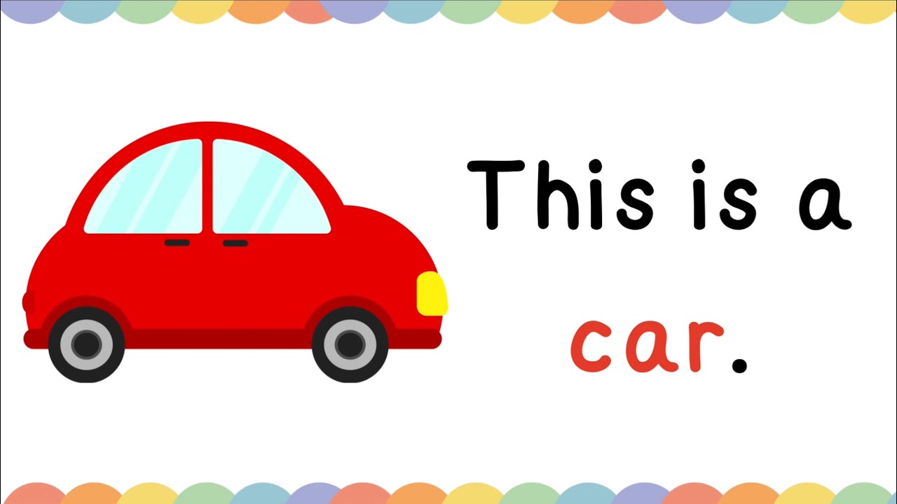 Car | Language Development | Read Along | Sentences on Car 🚗 - YouTube