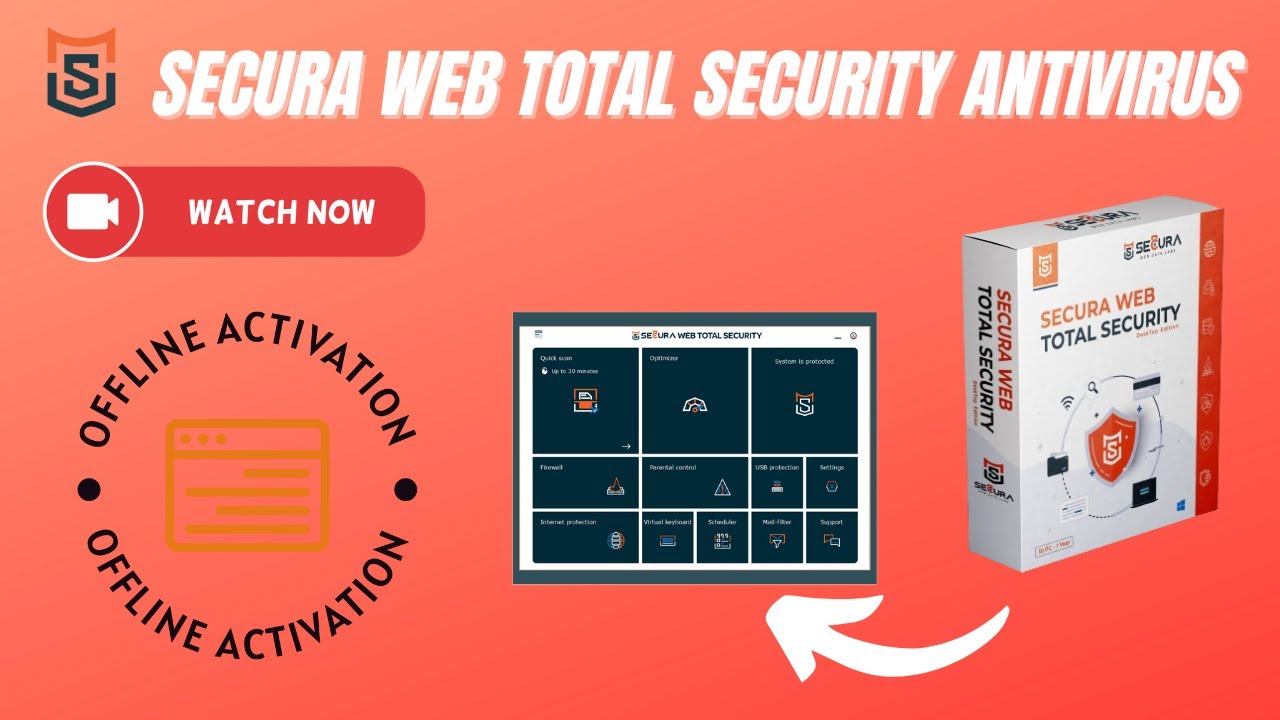 “Offline Activation Guide for Secura Web Total Security" - YouTube