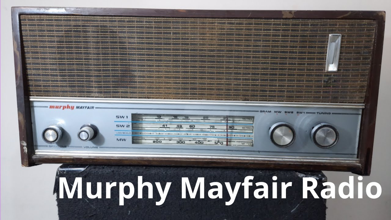 Murphy Mayfair TAO-684 Old Vintage Radio How To Use Price And ...