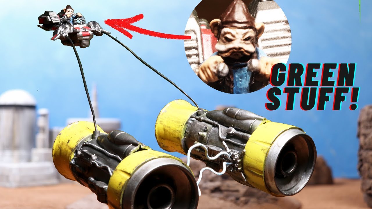 Now THIS is Scratchbuilding! Making a STAR WARS Podracer - YouTube