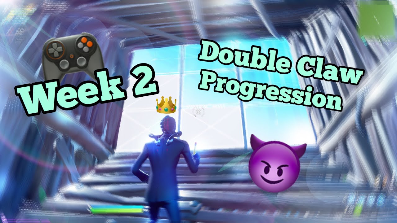 2 Week DOUBLE Claw Progression From Claw To Double Claw Fortnite ...