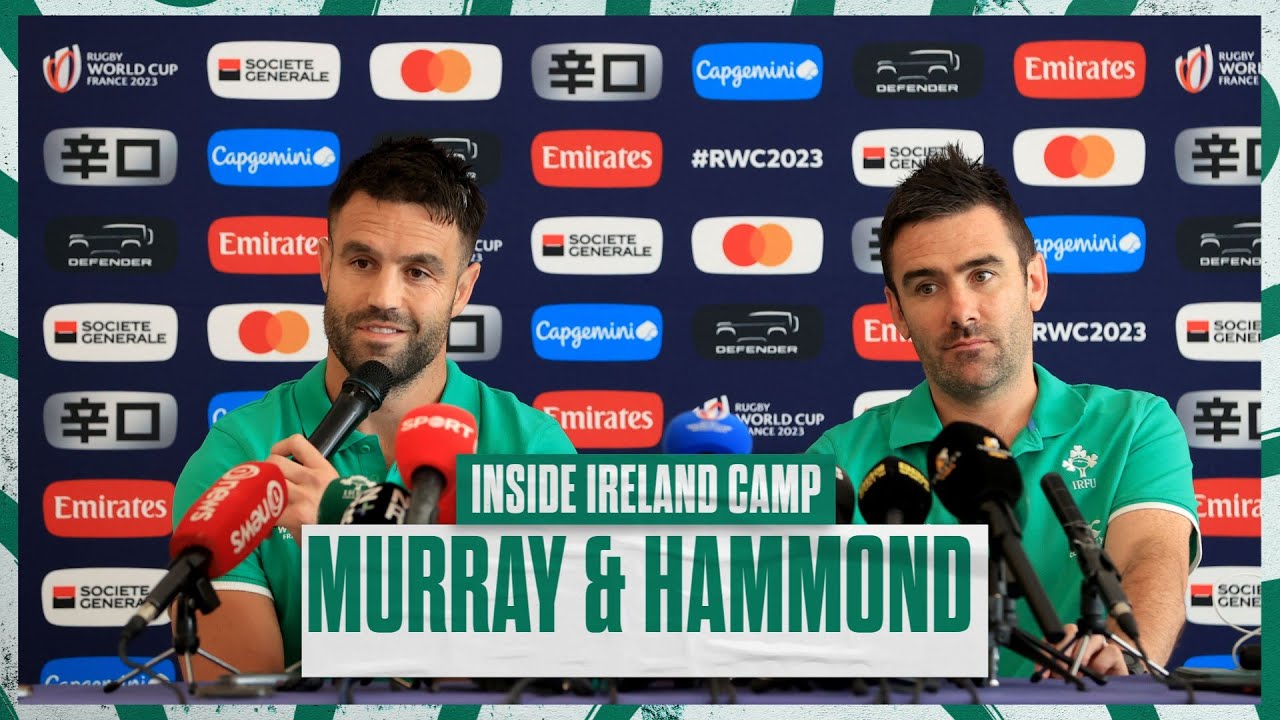Inside Camp: Conor Murray And Vinny Hammond - YouTube