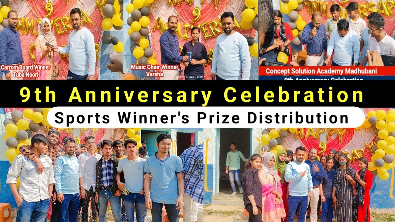 9th Anniversary Celebration and Sports Winner's Prize Distribution # ...