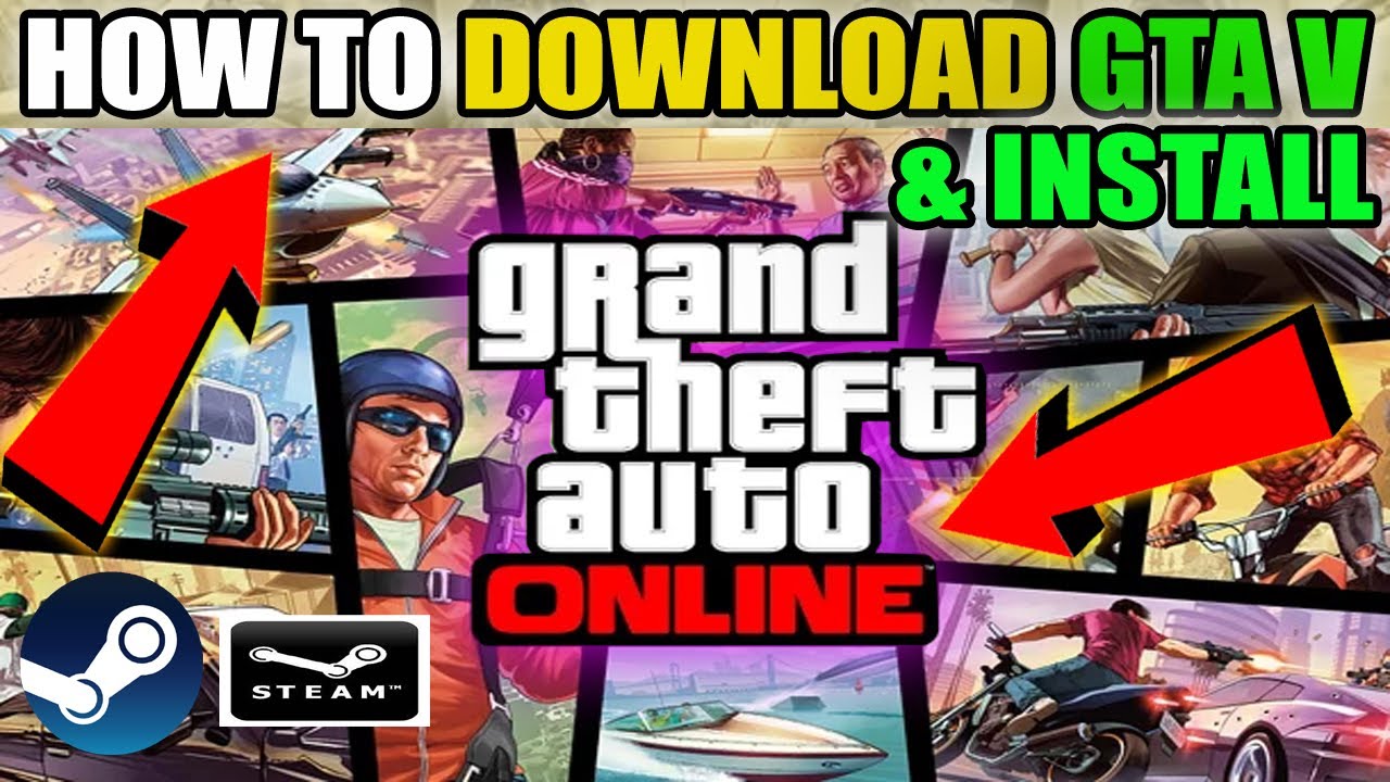 How To Download/Install GTA V/GTA 5 Game From Steam - {Detailed Video ...