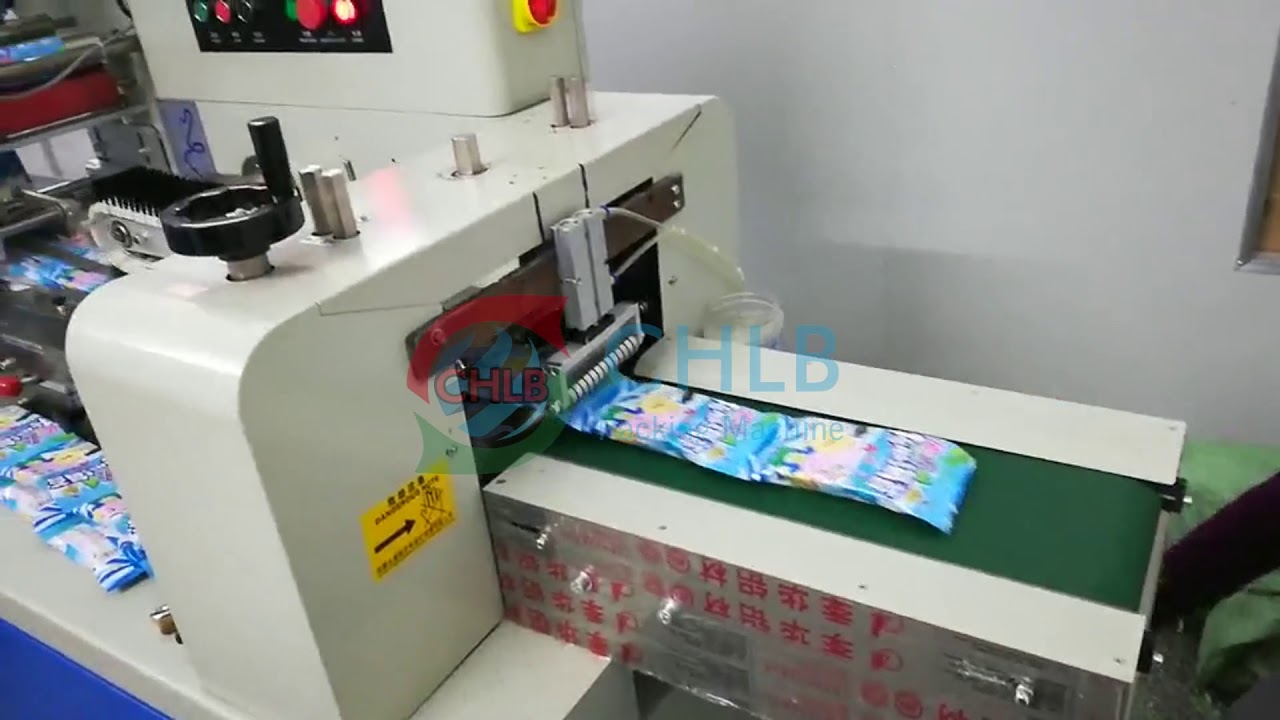 [CHLB machine] seaweed with tray high speed flow packing machine in 5 ...