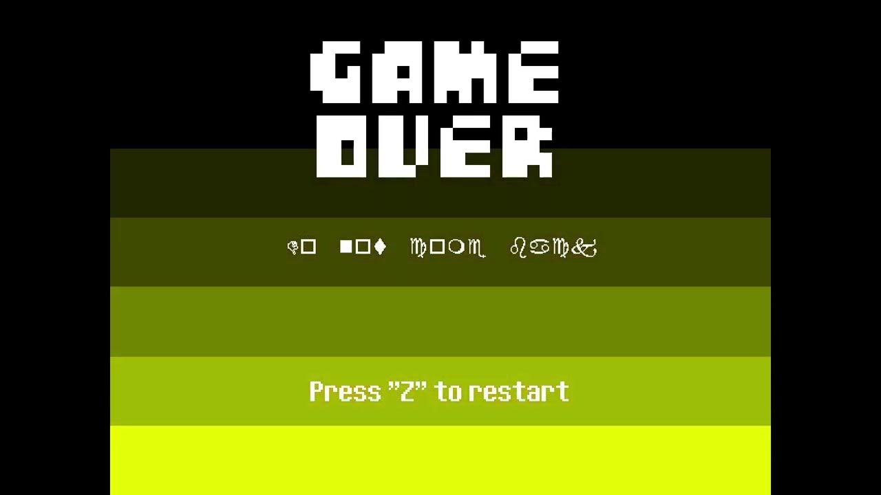 Undertale [redacted] new game over screen - YouTube