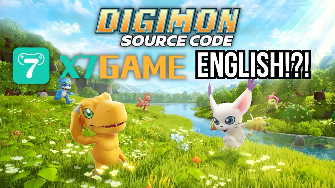 Digimon Source Code - English Language ( X7Game ) - YouTube