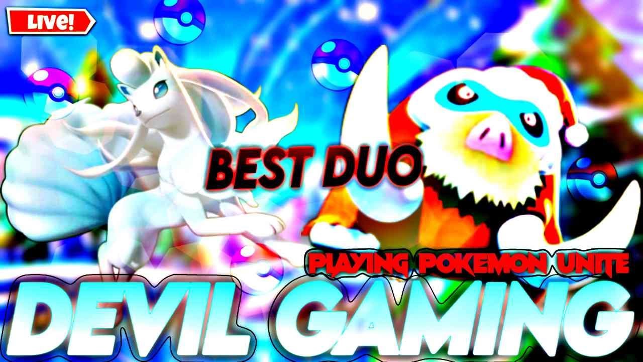 Dynamic Duo | Rush Push Or Minus? | Pokémon UNITE| Devil Gaming - YouTube