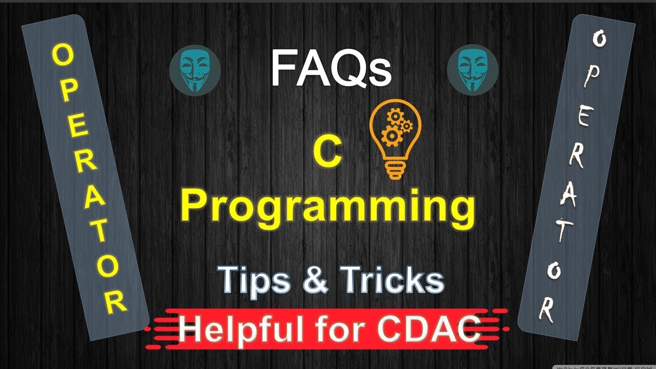 Example Programs On Increment And Decrement Operator Part 1 Advanced C For Technical