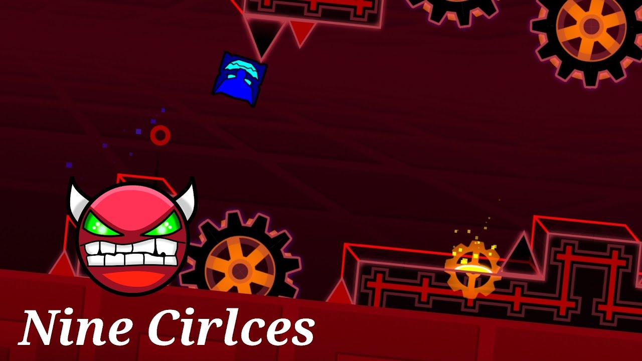 Geometry Dash - Nine Circles by Zobros (Hard Demon) - (4k 60FPS) - YouTube