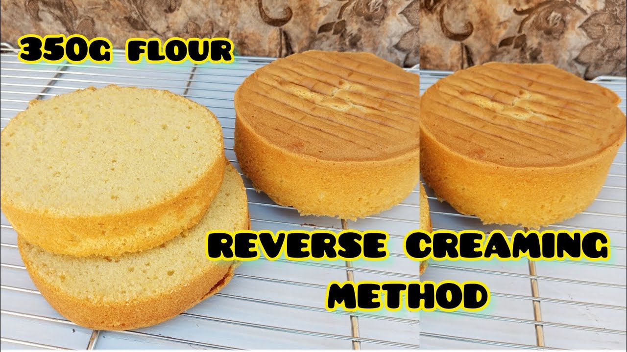 REVERSE CREAMING METHOD FOR PERFECT CAKES IN JUST 2 STEPS #mfalh - YouTube