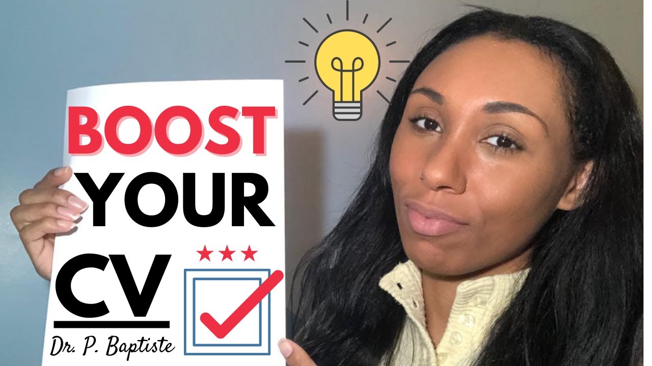 How To BOOST Your CV For Your Medical Career | General Practice Or ...