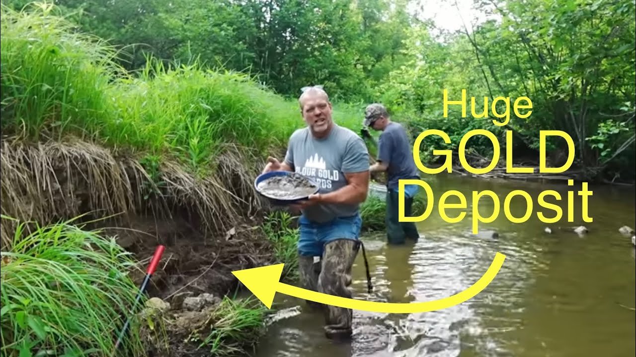 Primitive GOLD prospecting ! - YouTube