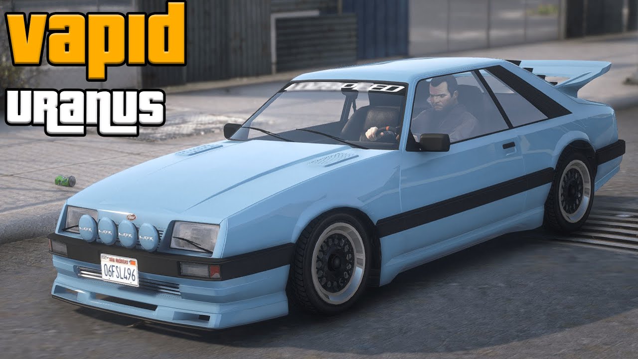 Vapid Uranus (Ford Sierra / Ford Mustang Foxbody) | GTA V Lore Friendly ...