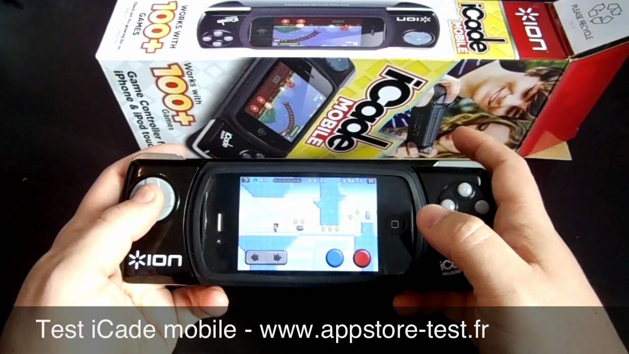 Test iCade Mobile - YouTube