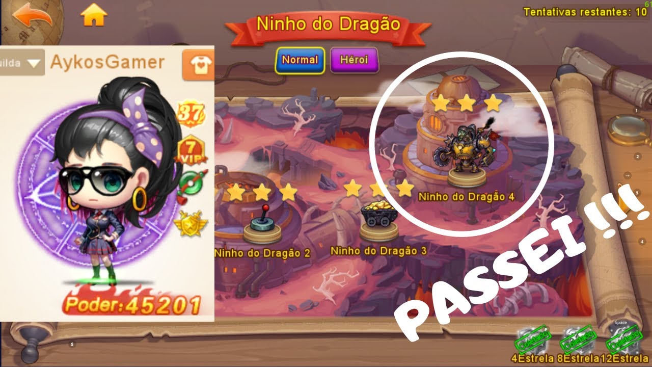DDTANK ORIGIN - Como passar Enredo Ninho do Dragão Normal - Fase 4 - 3 Estrelas! - YouTube