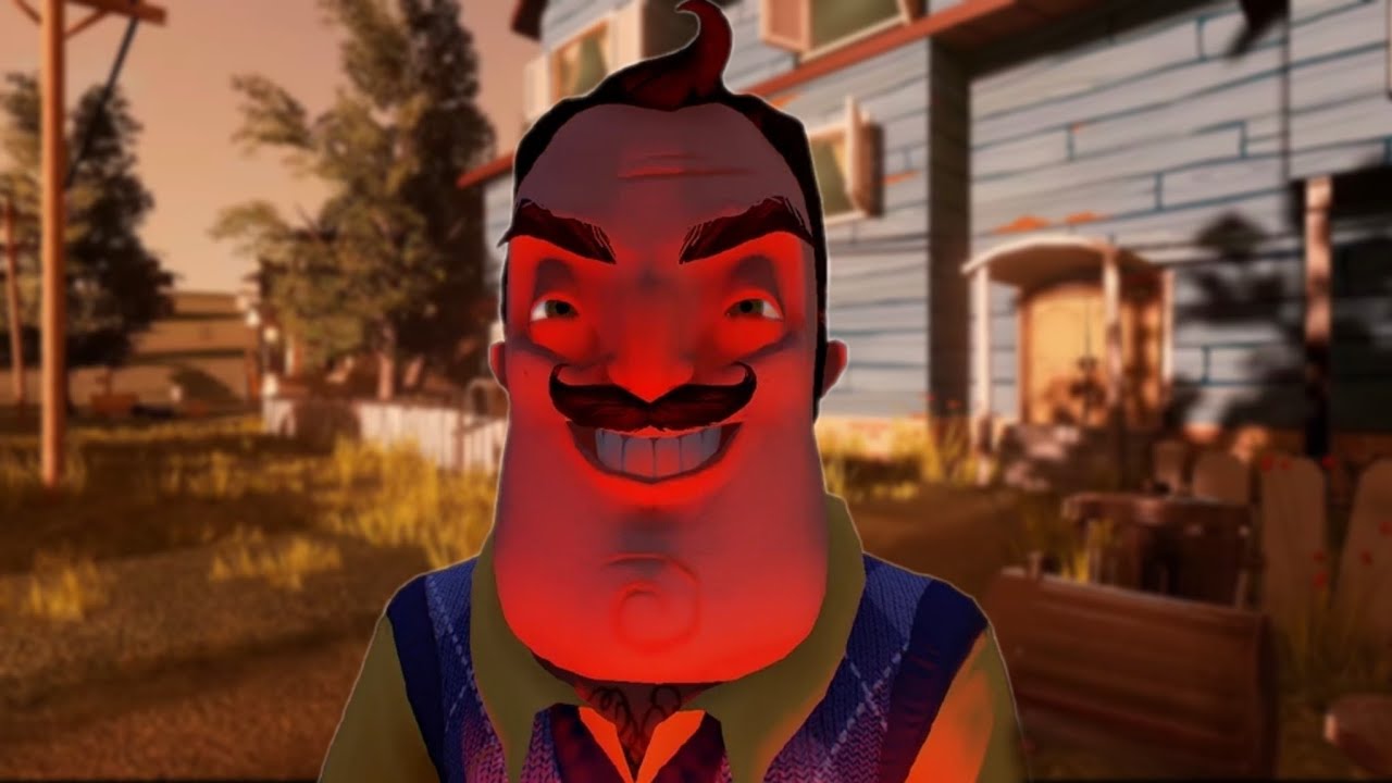 Le Prototype De Hello Neighbor - YouTube