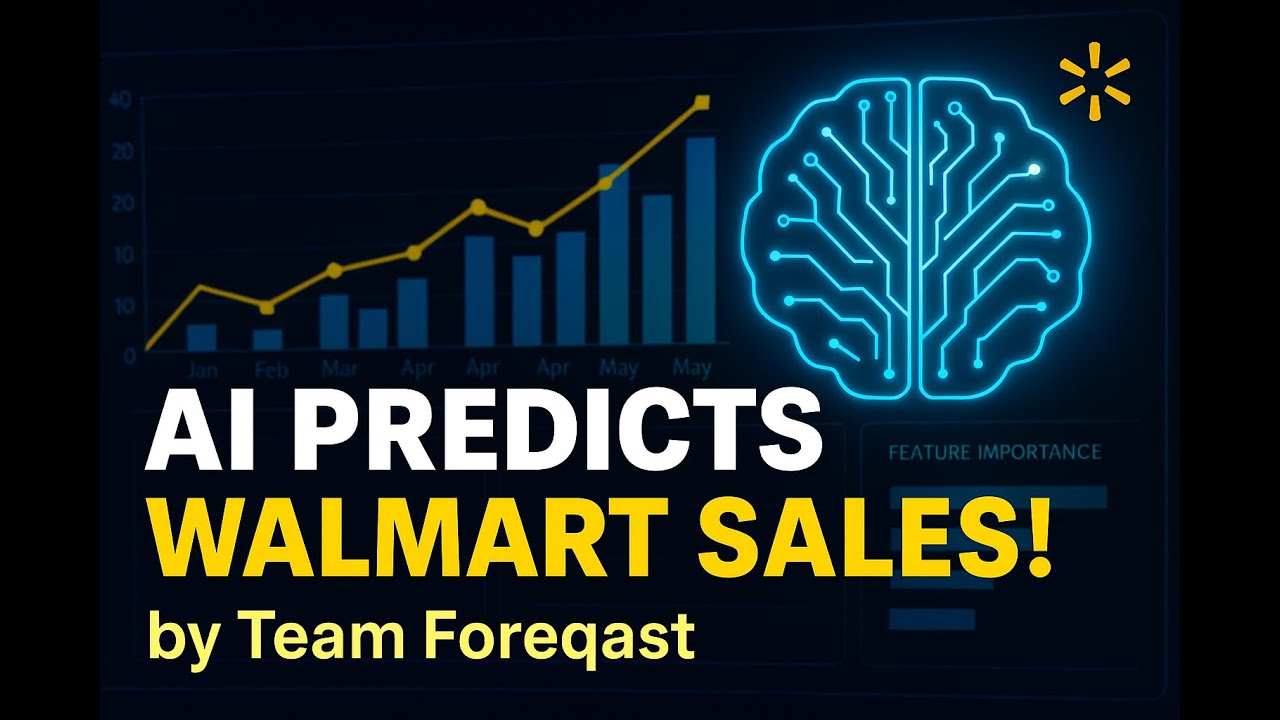 AI-Powered Walmart Sales Predictor | Team Foreqast | Walmart Sparkathon ...