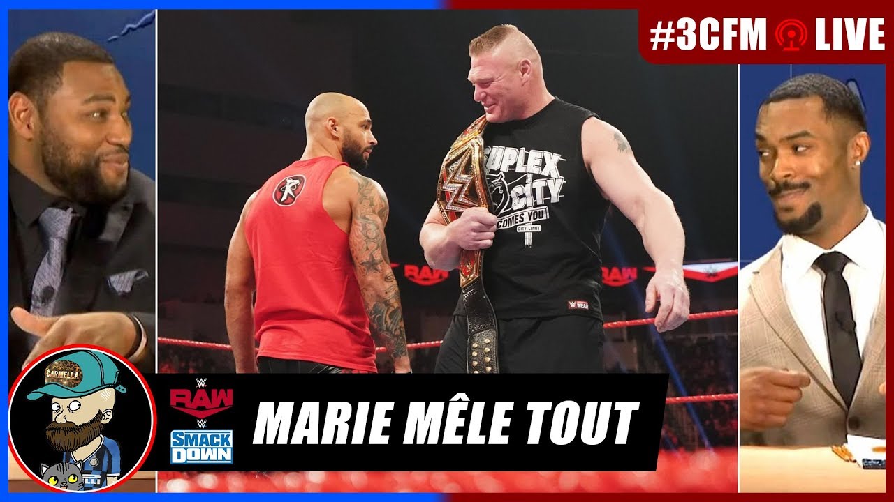 ️ 3CFM LIVE 💢 Marie-Mêle-Tout avant le Royal Rumble / NOUVEAUX ...