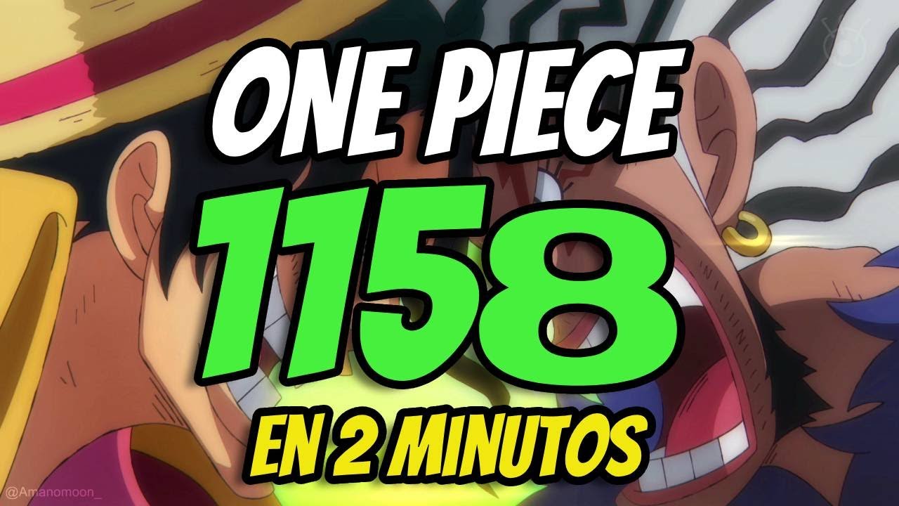 ONE PIECE 1158 en 2 MINUTOS!! | Full Haki Marco - YouTube