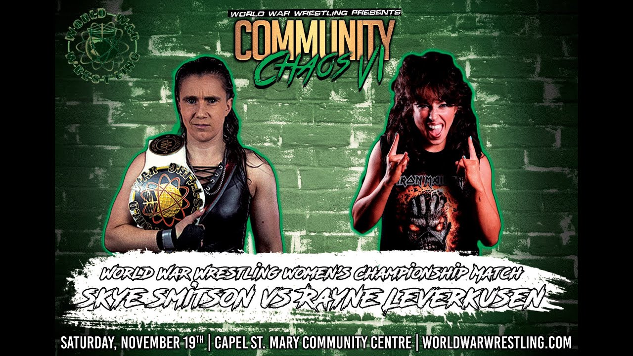 Skye Smitson vs Rayne Leverkusen - #womenswrestling - Championship ...