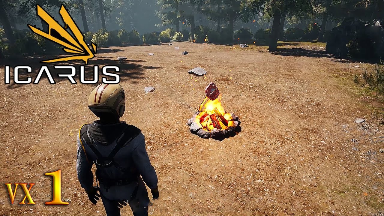 Icarus Gameplay Part 1 Beta New Survival Craft Build PC - YouTube