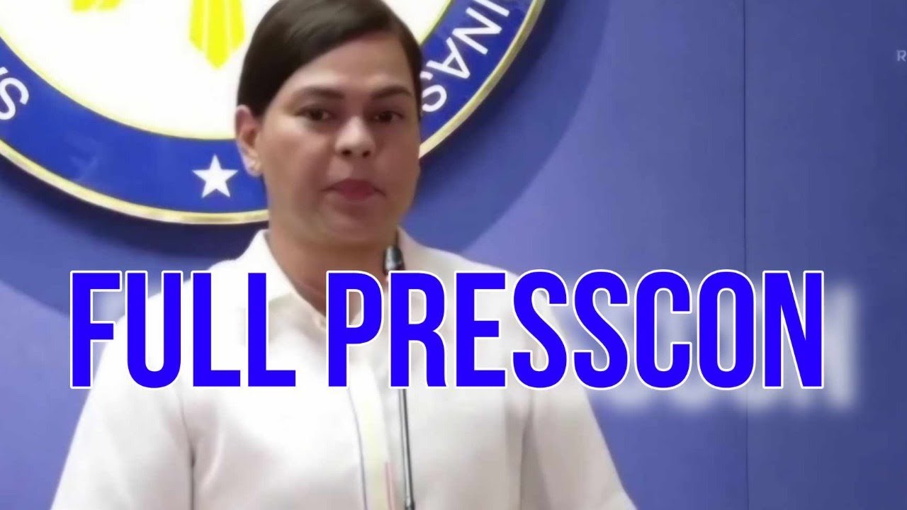 FULL SPEECH OF VP INDAY SARA DUTERTE 092524 - YouTube