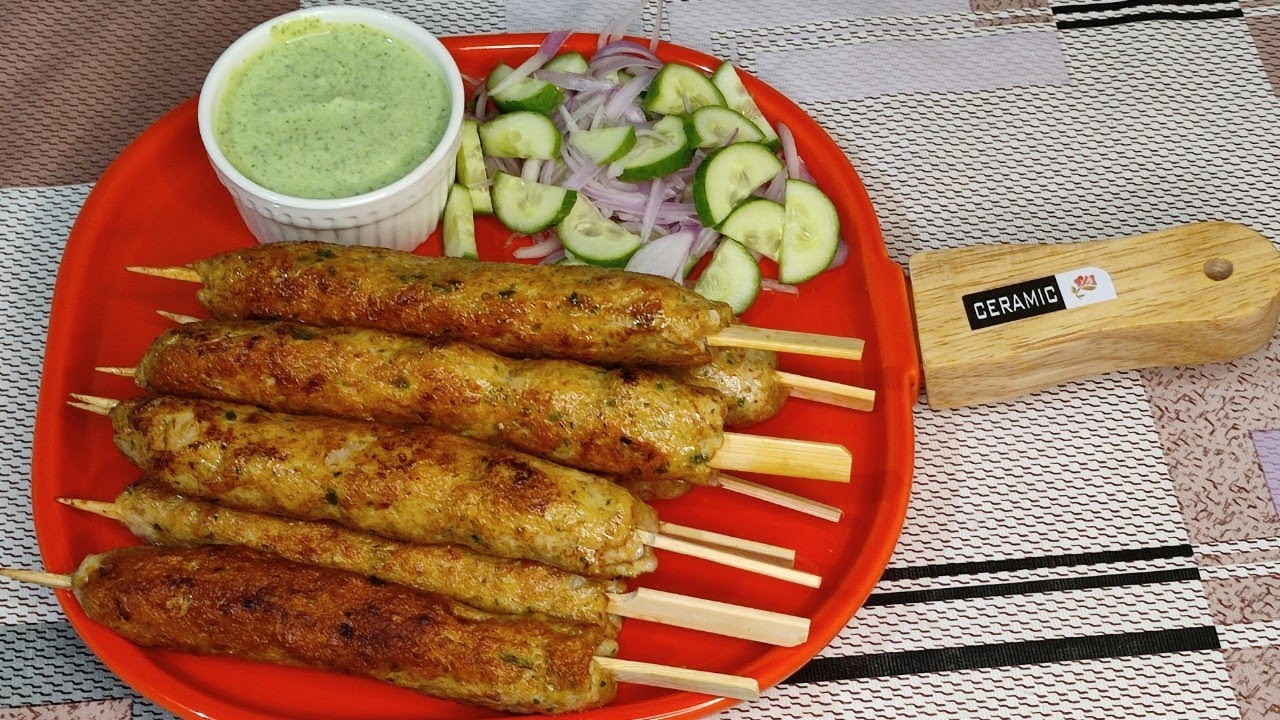 Chicken Kabab sticks recipe by Cooking with Maheeen - YouTube