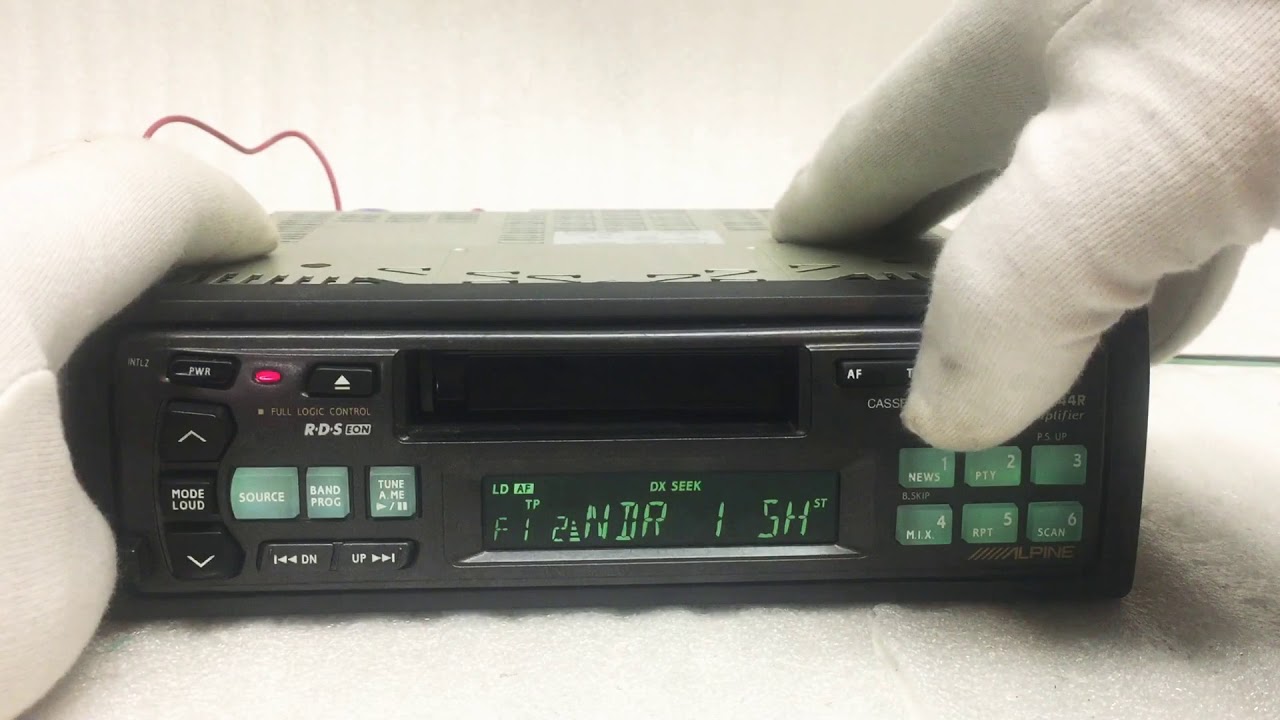 Alpine Tdm 7544r - YouTube