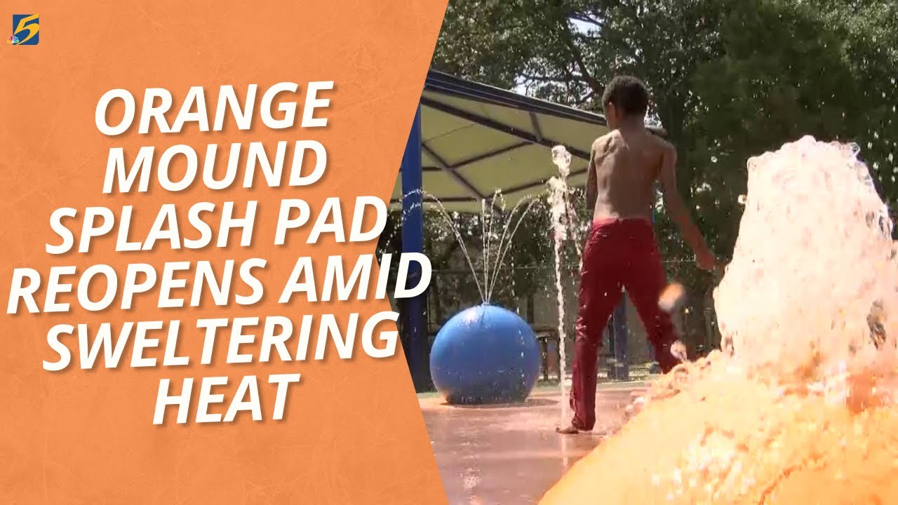 Orange Mound Splash Pad makes grand reopening - YouTube
