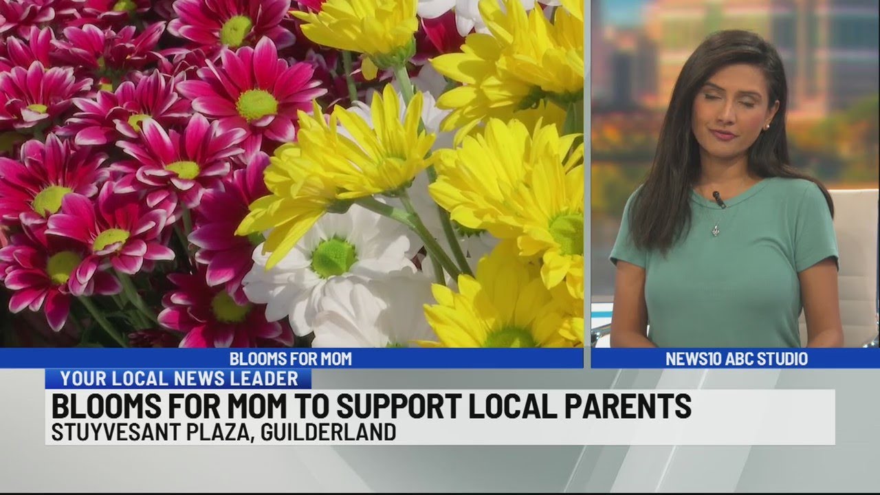 Blooms for Mom to support local parents - YouTube