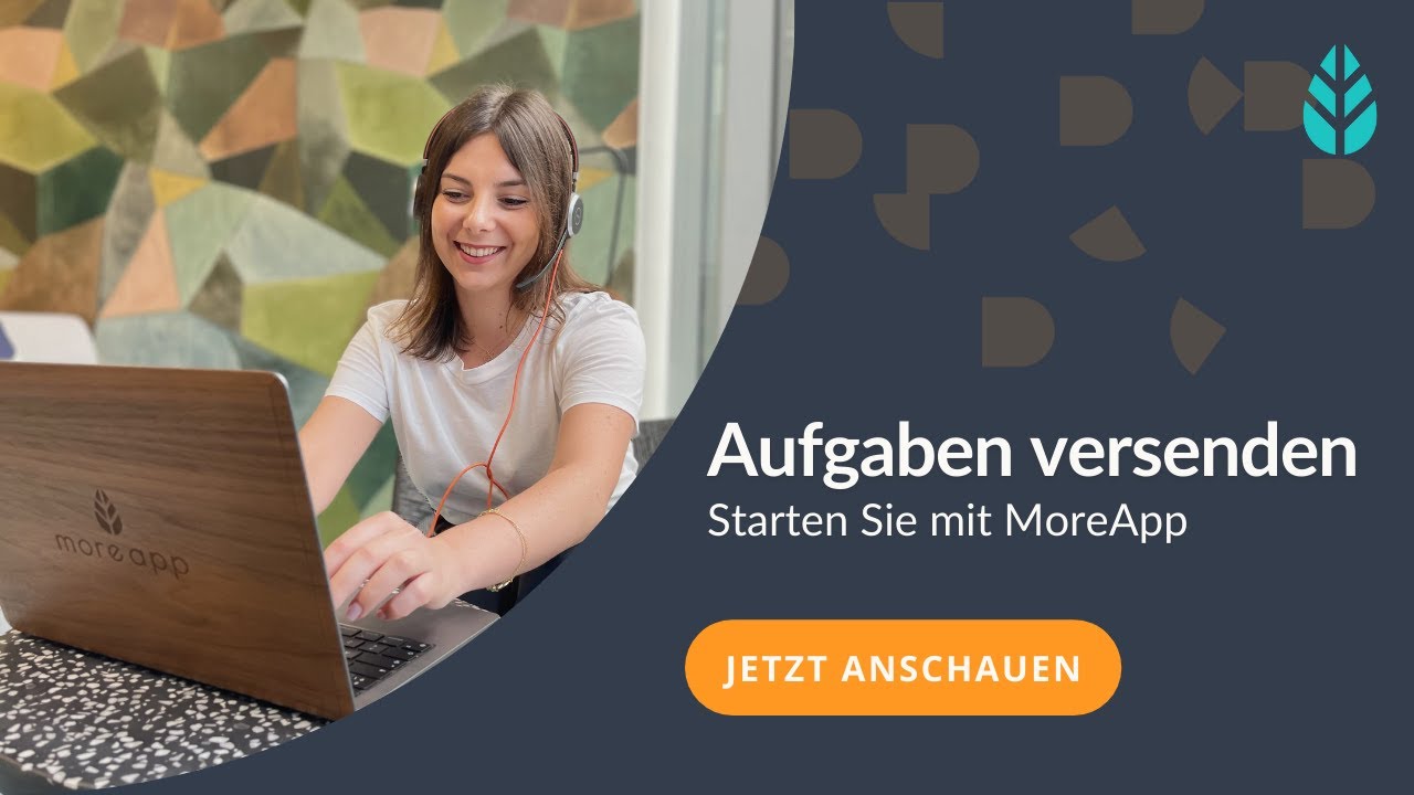 Wie man Aufgaben versendet | MoreApp - YouTube