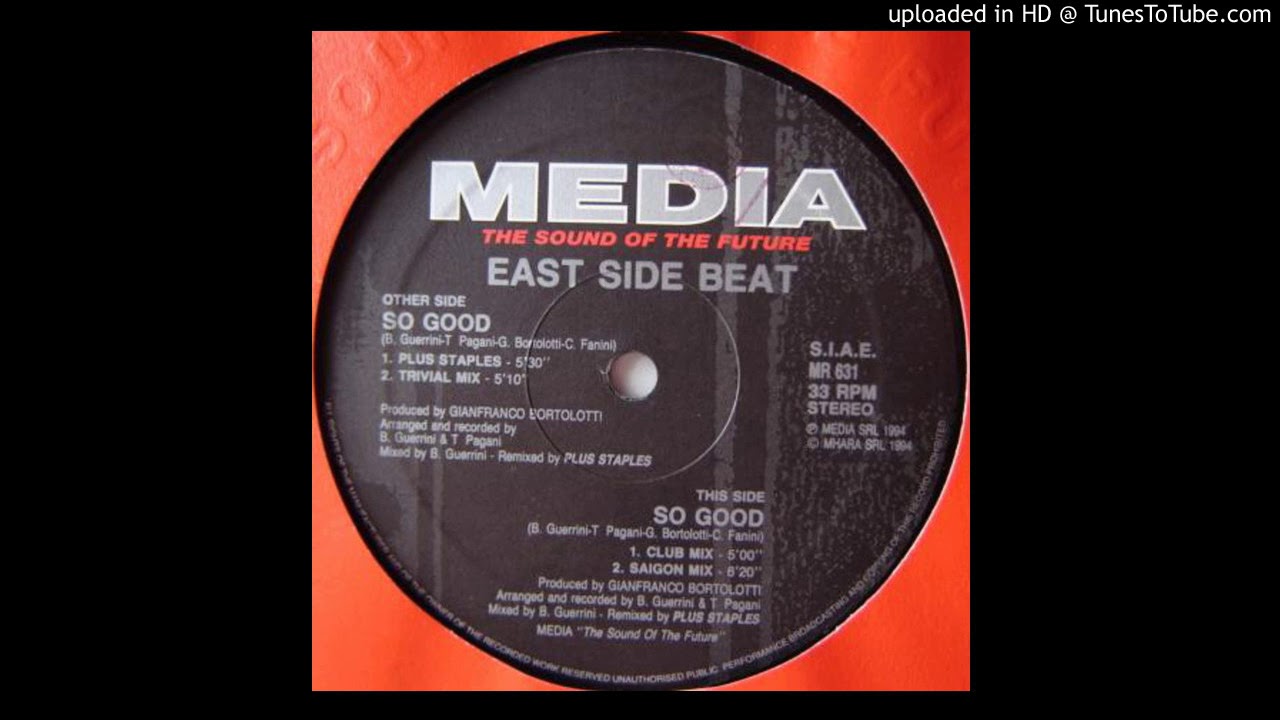 East Side Beat - So Good (Club Mix) 1994 - YouTube