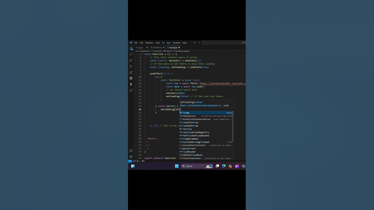 How To Make Useeffect Hook In React Js Reactjs Frontend Reactjstutorial Reacttutorial Youtube