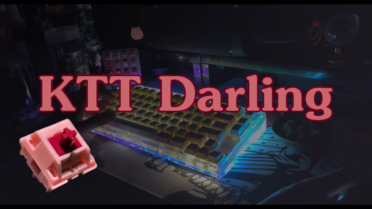 Sound Test KTT Darling | Vega65 Aluminum plate | Vega 65 | Ai Design ...