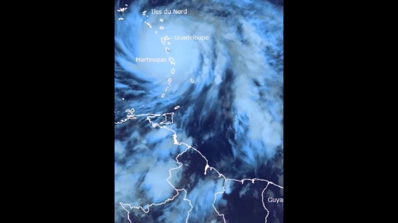 Cyclone Maria Septembre 2017 - YouTube