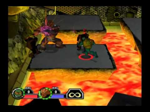 TMNT: Mutant Melee Walkthrough Part 50 (GameCube) - YouTube