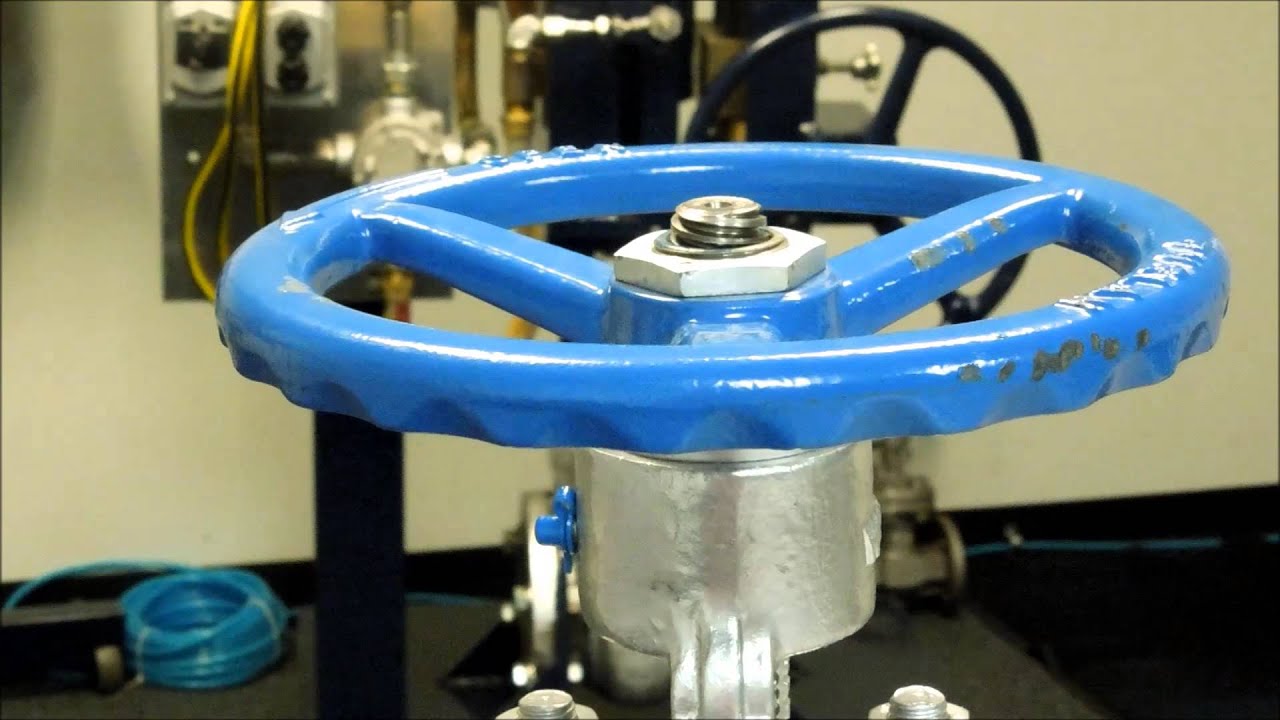Measuring a Gate Valve - YouTube