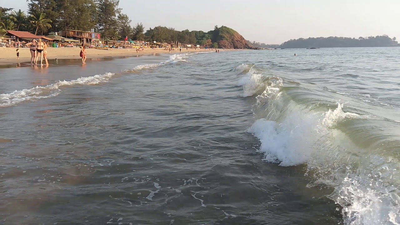 Patnem beach HD goa india 20-1-20 - YouTube