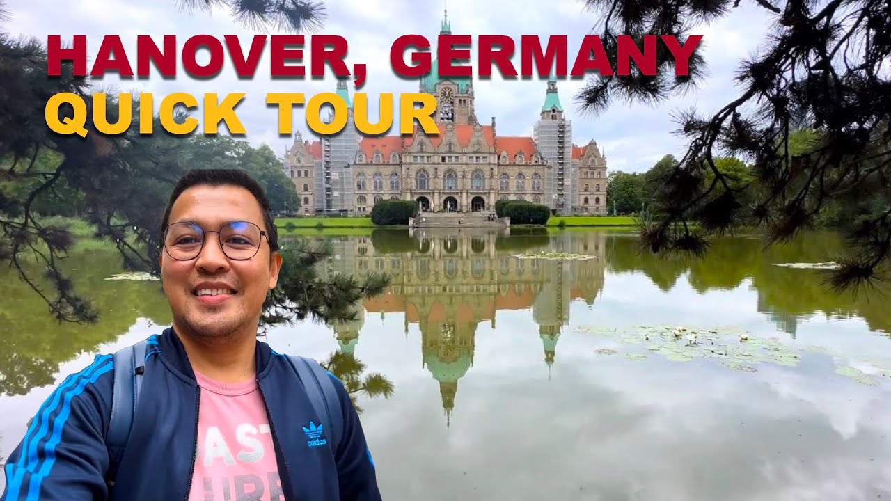 TRAVEL VLOG: HANOVER GERMANY QUICK TOUR | HANOVER NEW TOWN HALL ...