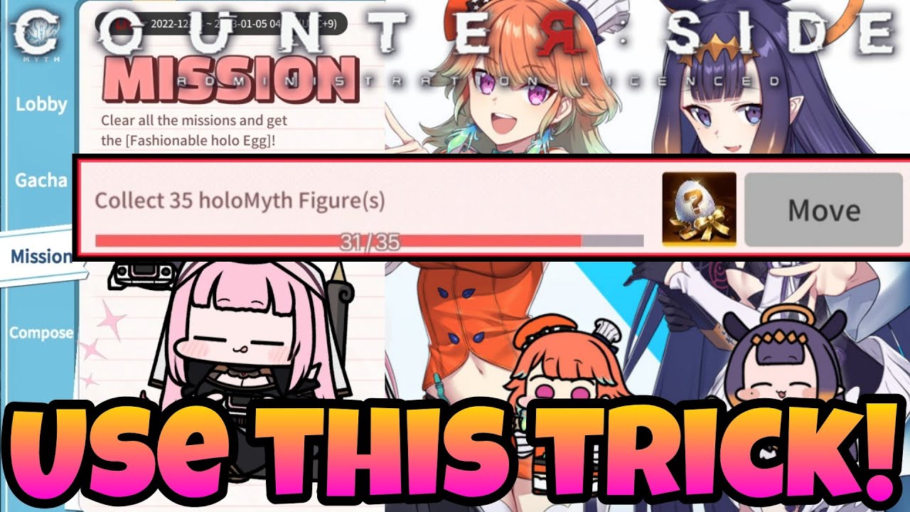 CounterSide Global - Use This Trick For HoloLive Collab *MUST WATCH ...