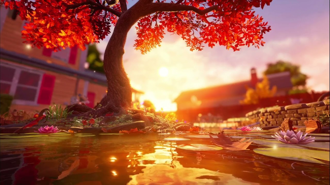 Xbox Series X|S Grounded Backyard Sunset Dynamic Background - YouTube