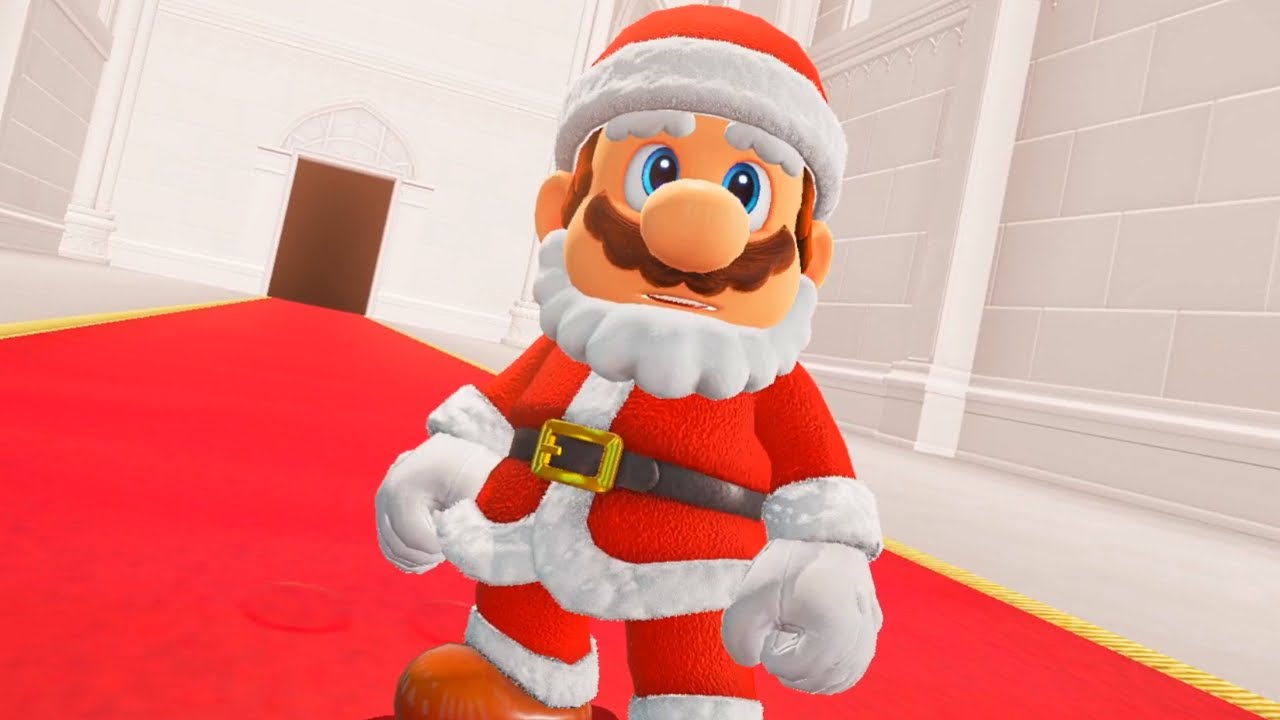 Santa Mario in Super Mario Odyssey - Final Boss Battle - YouTube