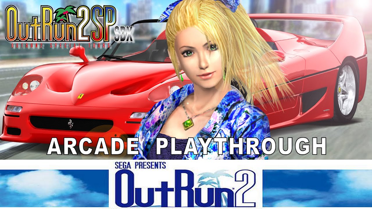 Outrun 2 (2008) - Arcade Gameplay - Hard Settings HD - YouTube