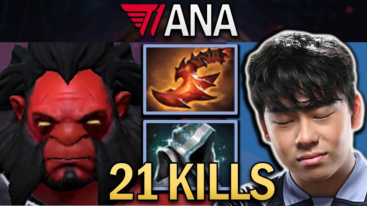 Axe Dota 2 Gameplay T1.Ana with Eternal Shroud and 21 Kills - YouTube