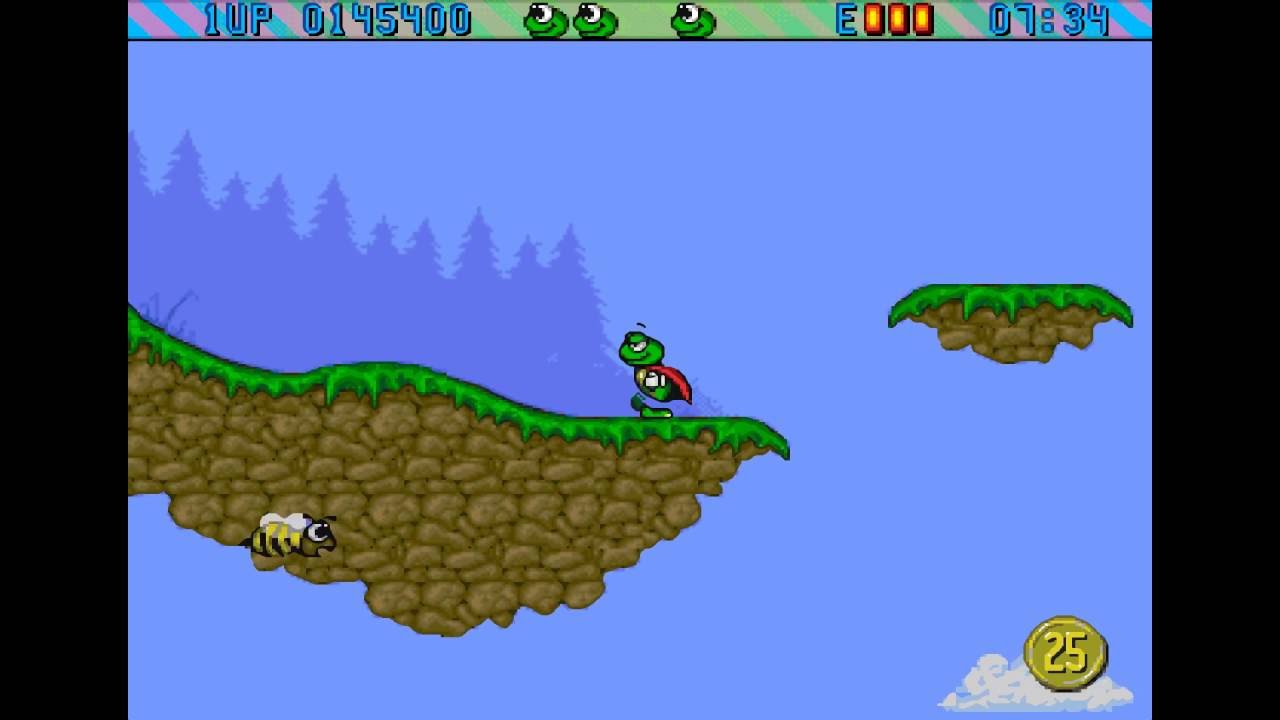 Superfrog Amiga Gameplay 1080p - Superfrog Longplay - 30 Min - YouTube