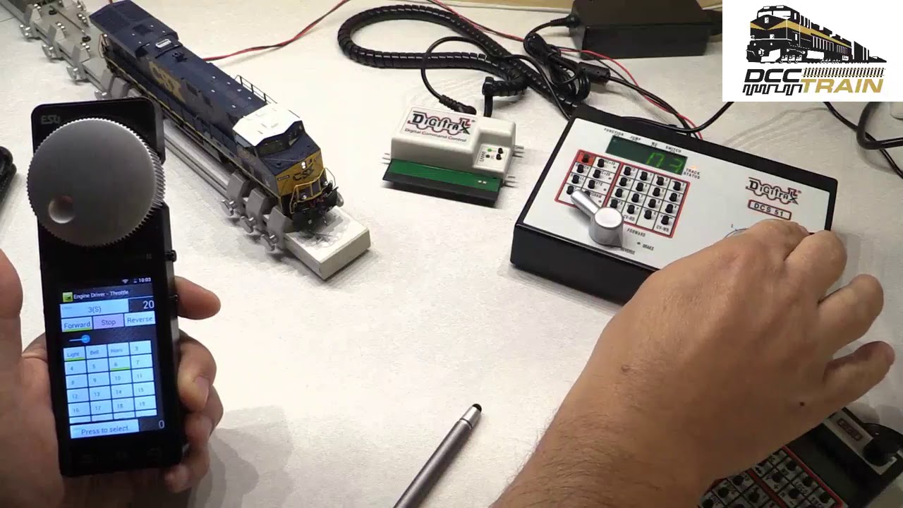 DCCTRAIN Live LNWI LocoNet WiFi Interface Zephyr DCC system ESU Mobile ...
